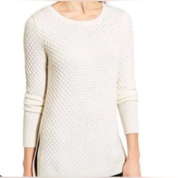 Athleta | Sweaters | Athleta Honeycomb Cream Woolblend Sweater | Poshmark